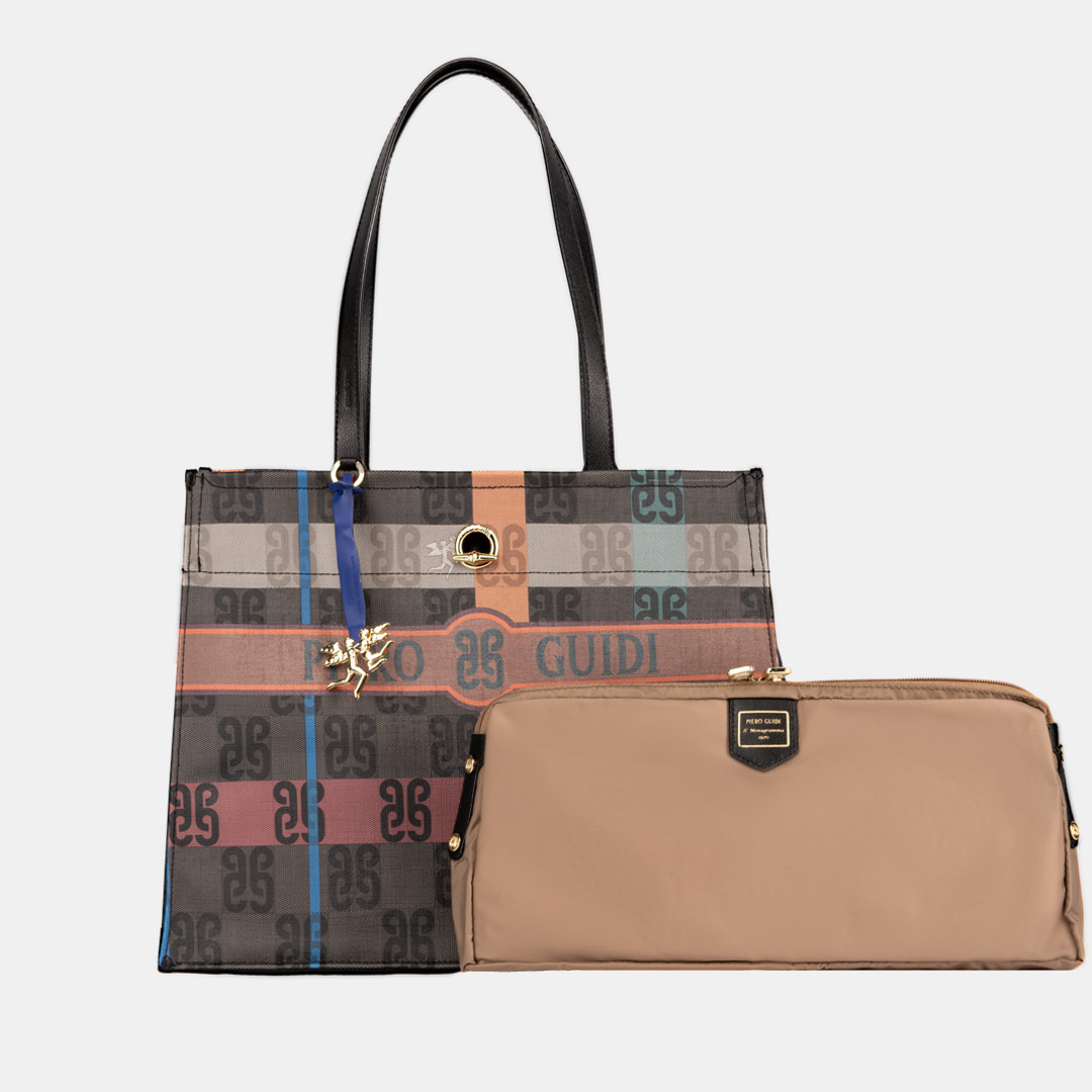 PIERO GUIDI TOTE BAG "Stephanie"/ SHOPPING BAG